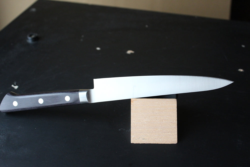 Fujiwara Kanefusa 150 mm Molybdenum steel Petty knife Black Handle US ...