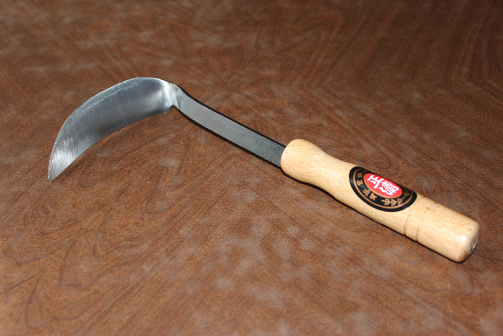 Kyusakichi Masakiyo Japanese Weeding Sickle 2111 Sharp Edge 130mm blad ...
